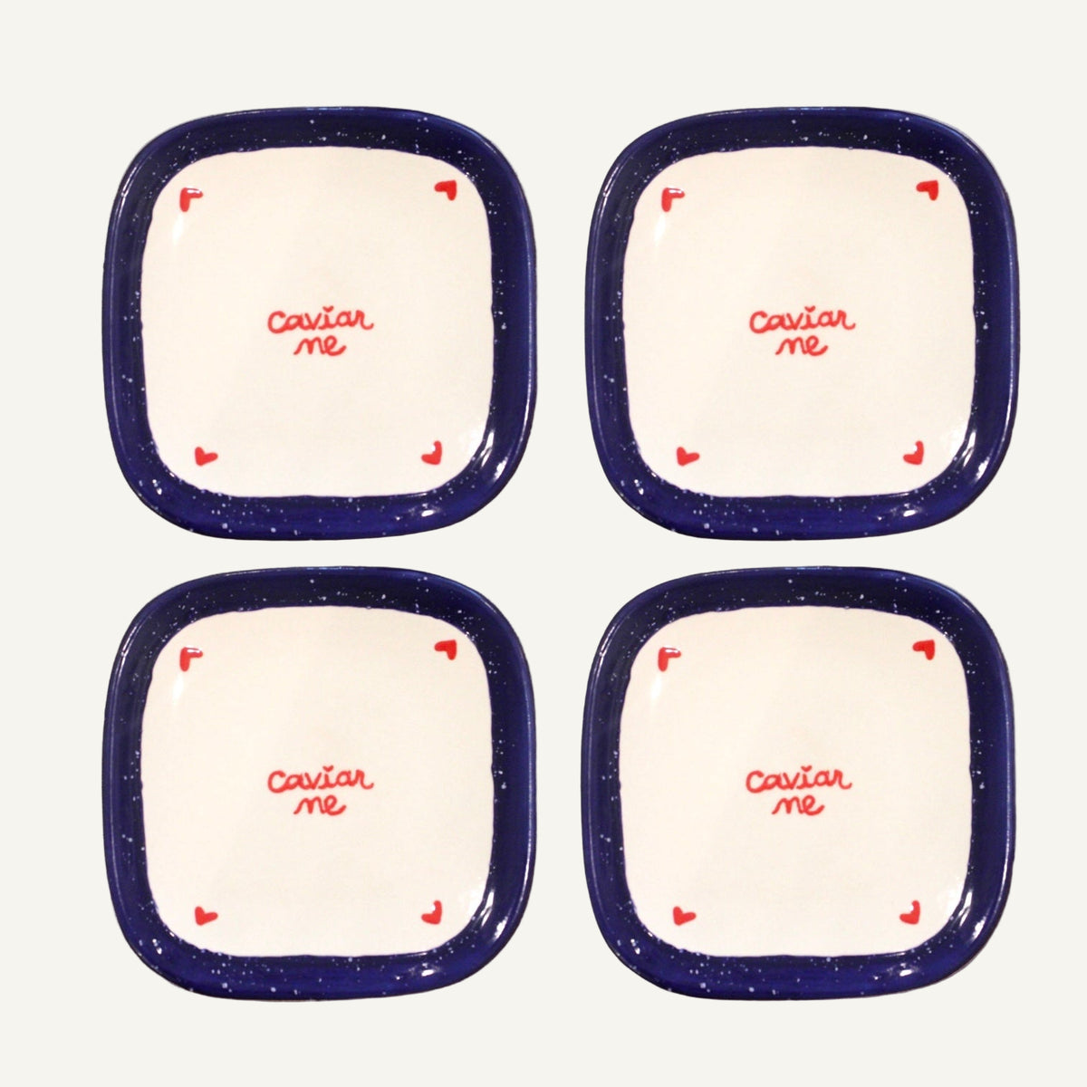 Caviar Me Plates (Set of 4) – APERITIVO